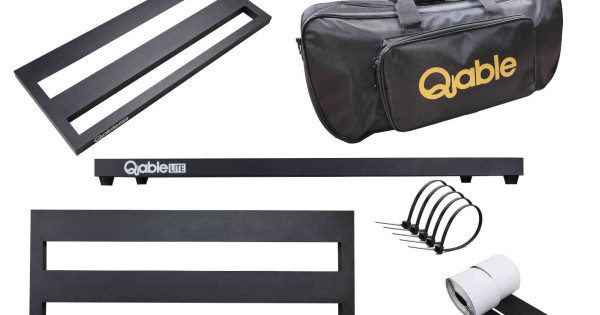 Sale | Qable Board Lite Guitar Effect Pedal Board Aluminum Alloy 20 × 8 ...