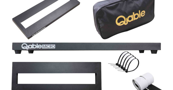 Sale | Qable Board Micro Guitar Effect Pedal Board Aluminum Alloy 15 × ...