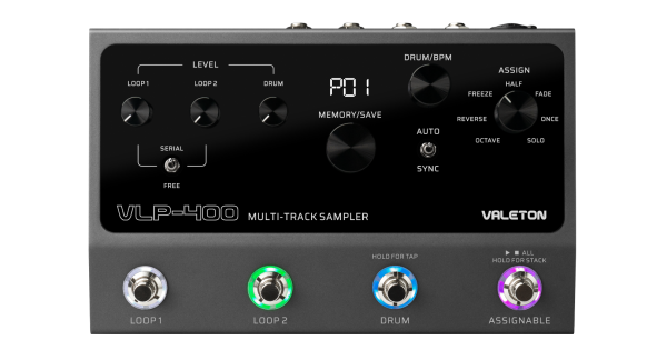 Sale | Valeton VLP-400 Multi-Track Sampler Dual Looper and Drum Machine ...